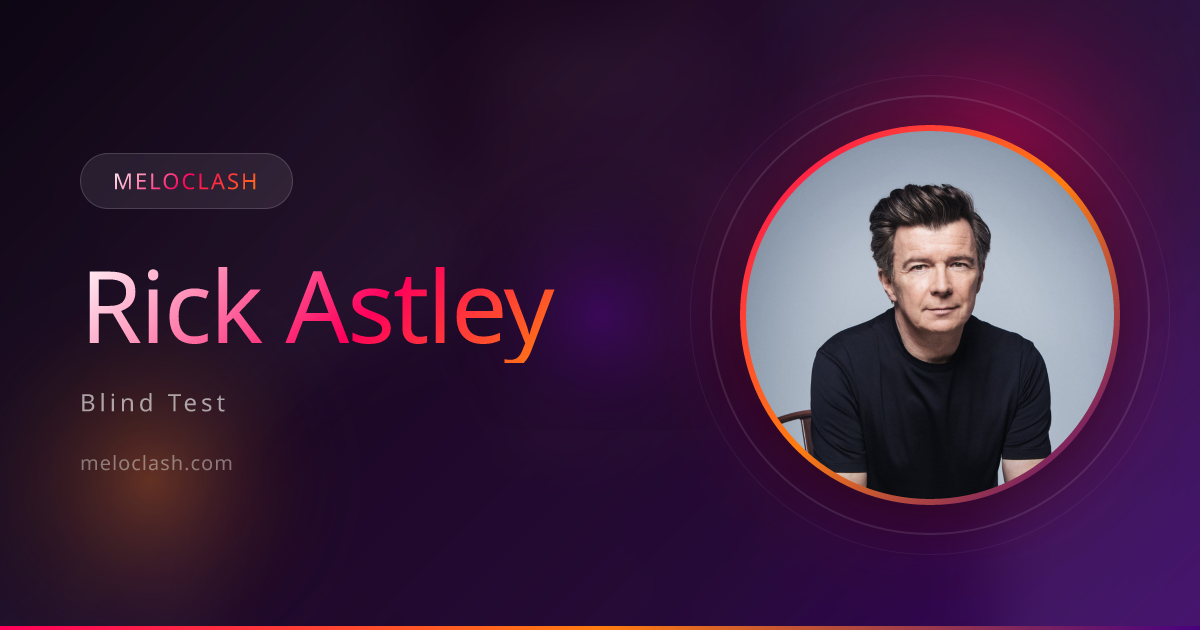 Blind Test Rick Astley - Quiz Musical