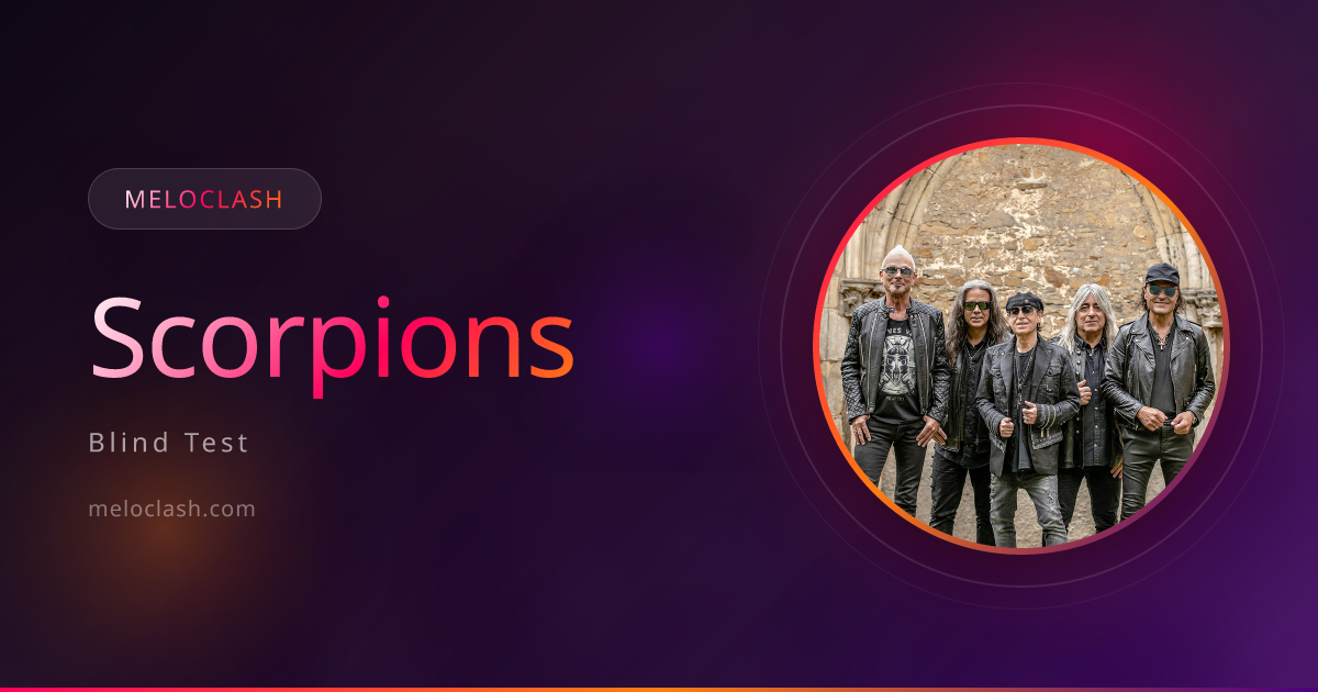 Blind Test Scorpions - Quiz Musical