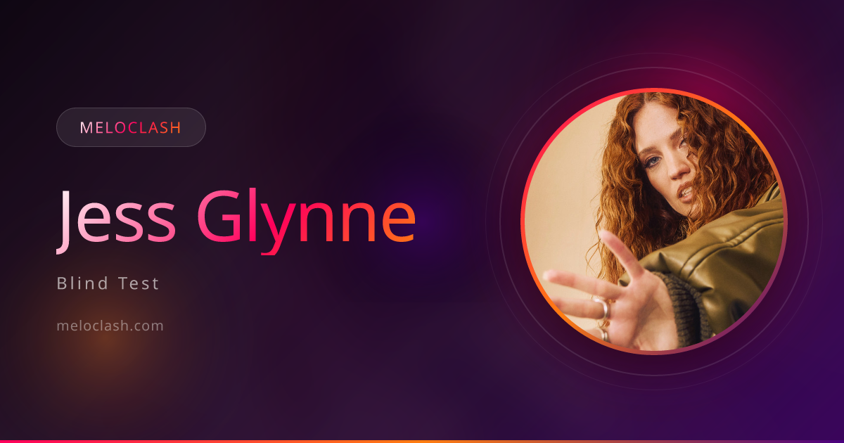 Blind Test Jess Glynne - Quiz Musical