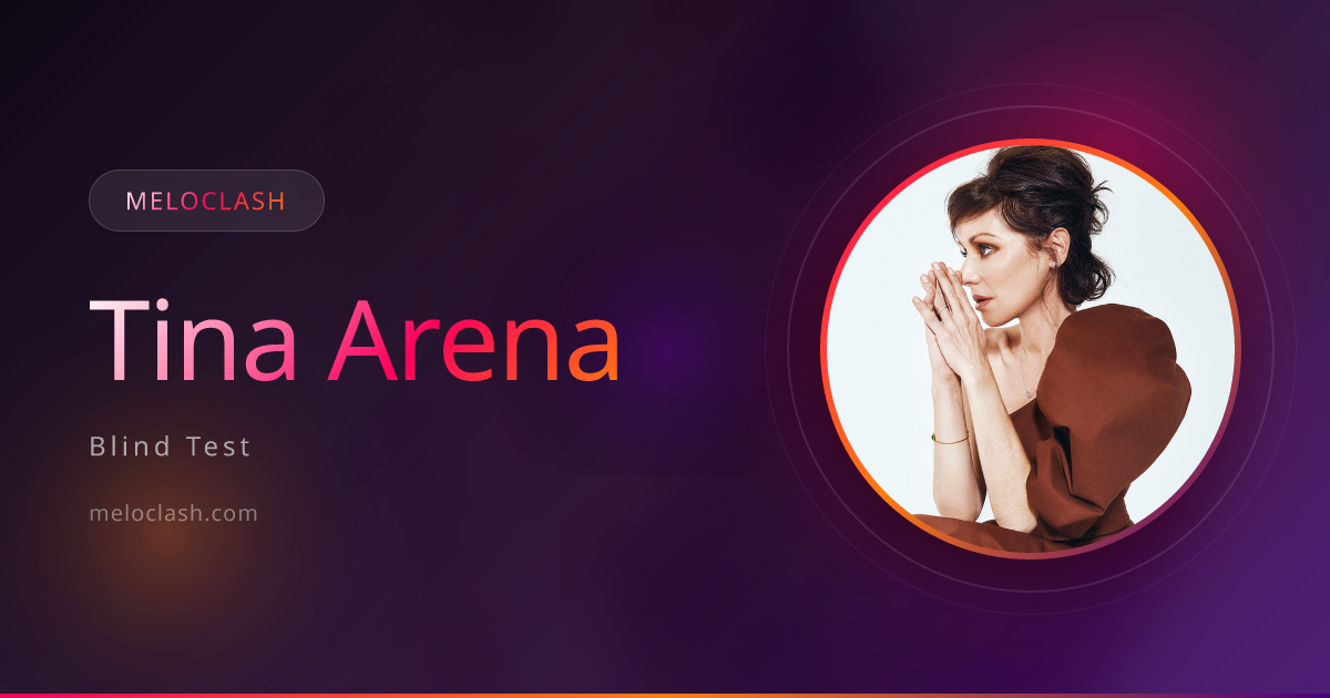 Blind Test Tina Arena - Quiz Musical