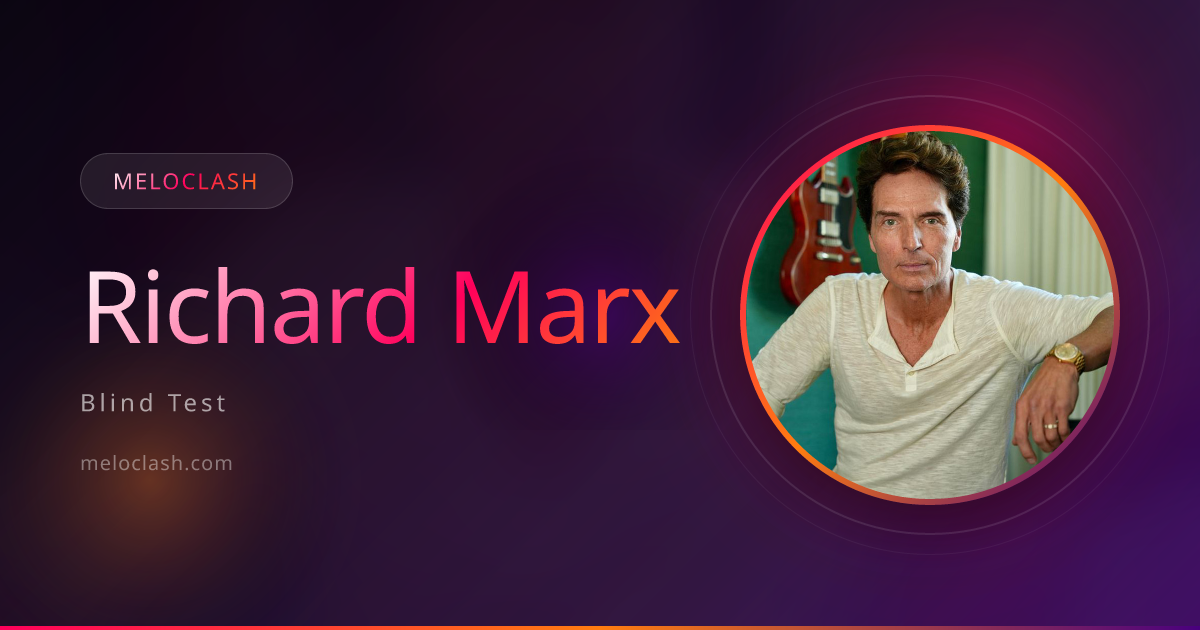 Blind Test Richard Marx - Quiz Musical